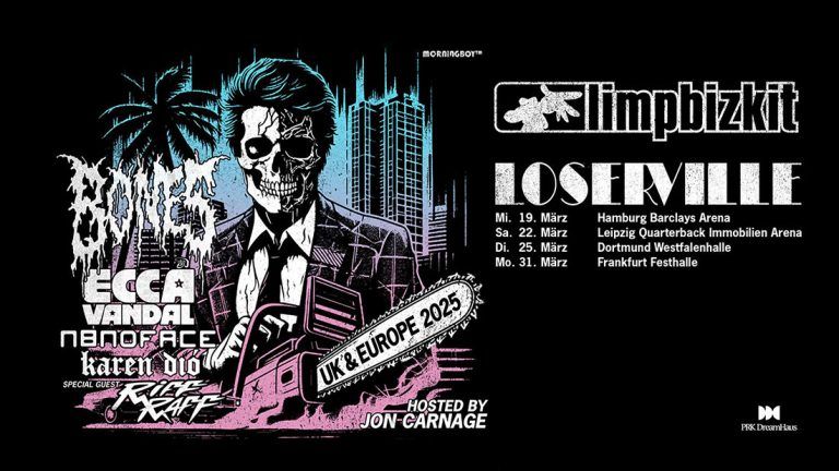 Limp Bizkit „Loserville 2025“-Tour mit Special Guests – Wave of Darkness