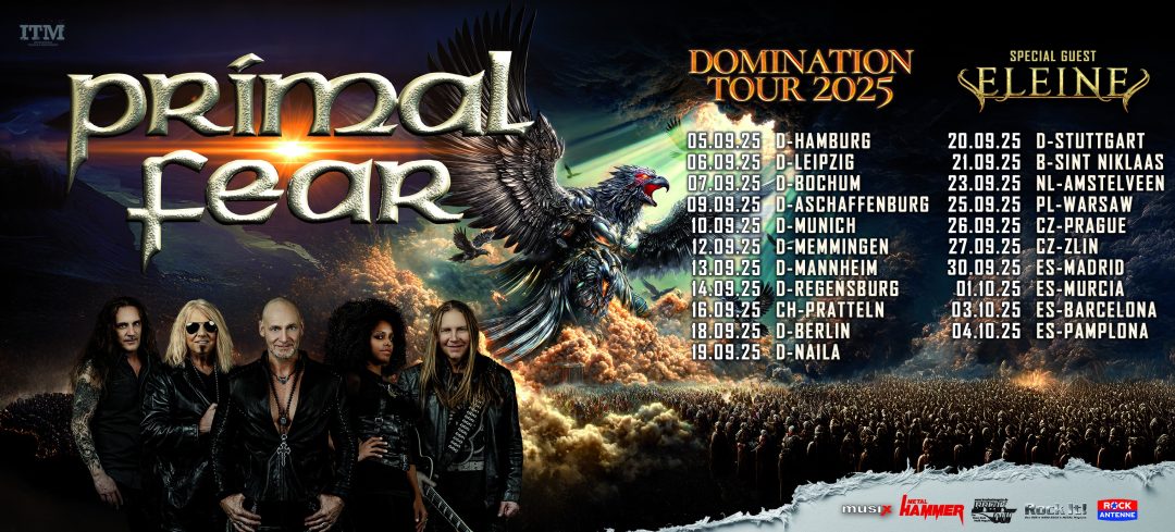 Primal Fear kommen mit neuem Album auf „Domination Tour 2025“ – Wave of ...